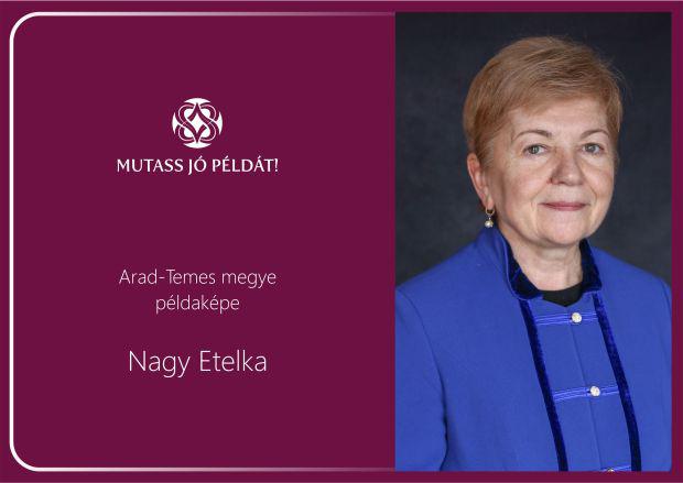 Nagy Etelka Arad és Temes megye példaképe | Aradi Hírek